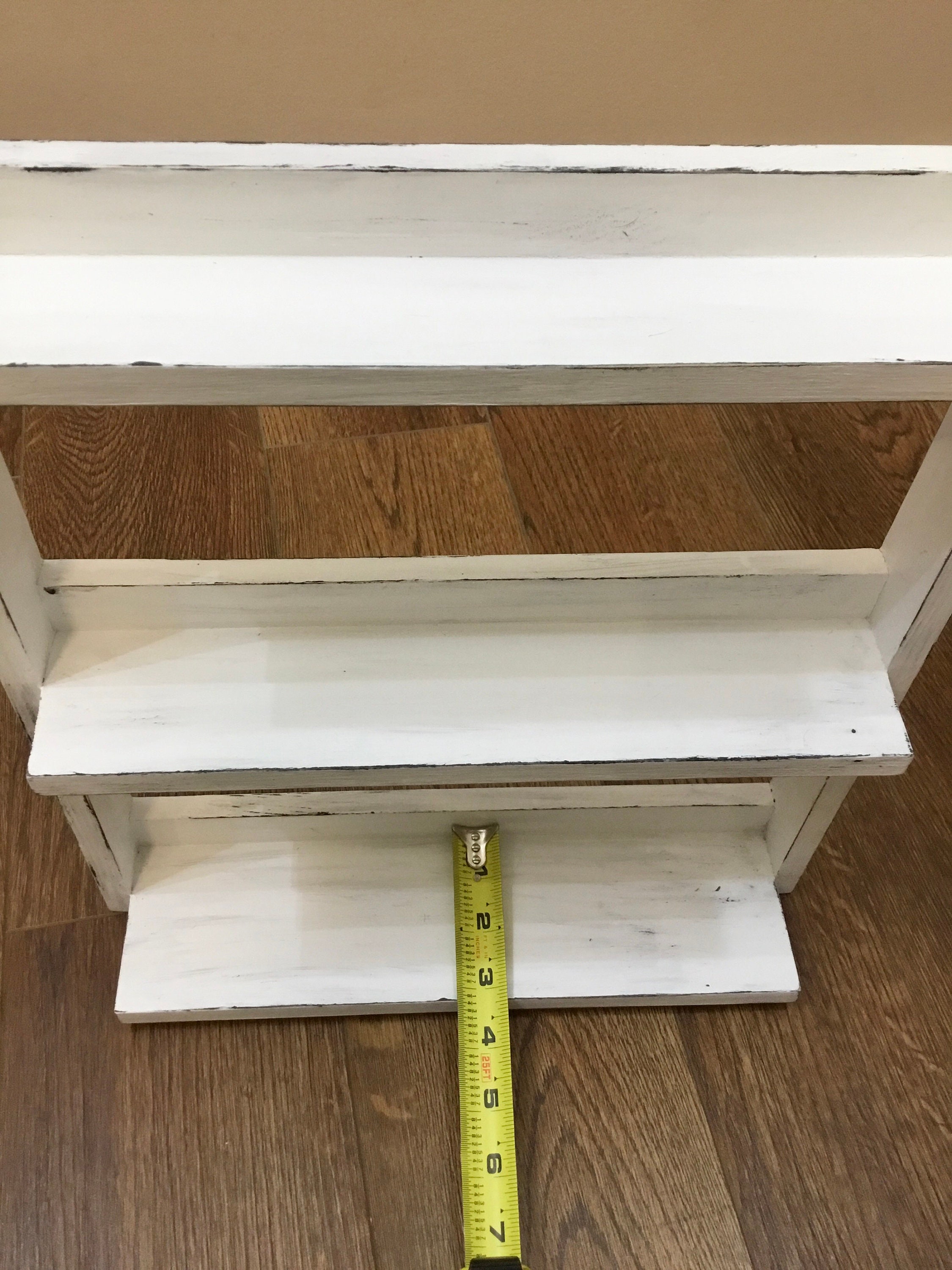 Three Tiered Display Shelf Standing or Hanging | Etsy