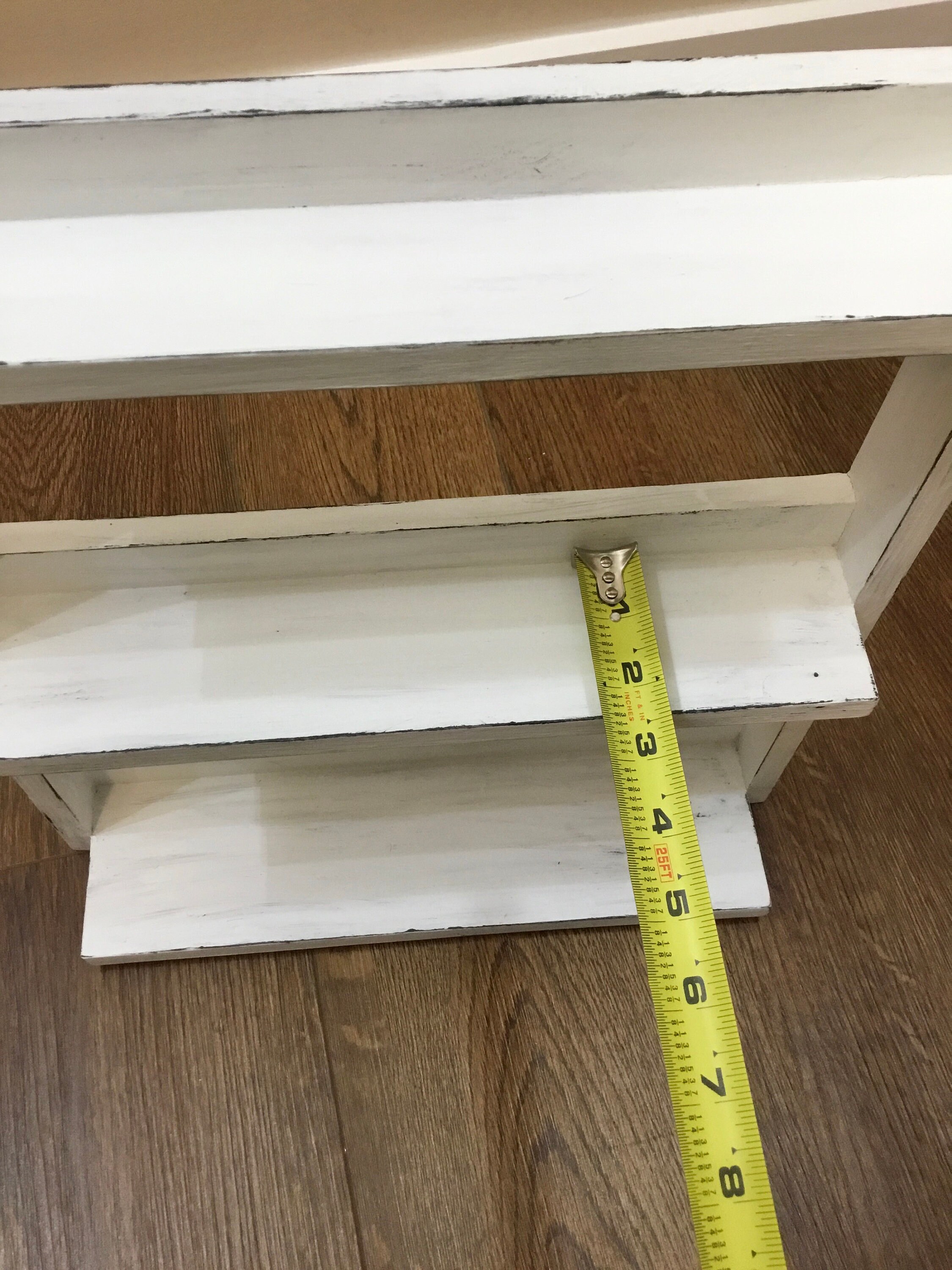 Three Tiered Display Shelf Standing or Hanging | Etsy