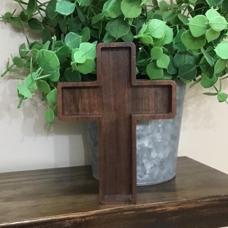 Trinket Tray Cross - Etsy