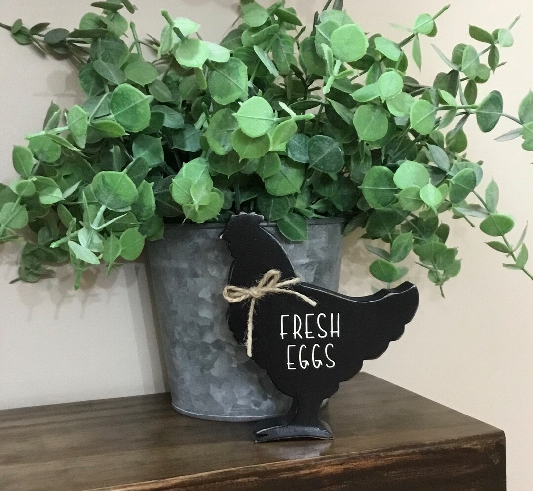 Mini Wood Chicken Tiered Tray - Etsy