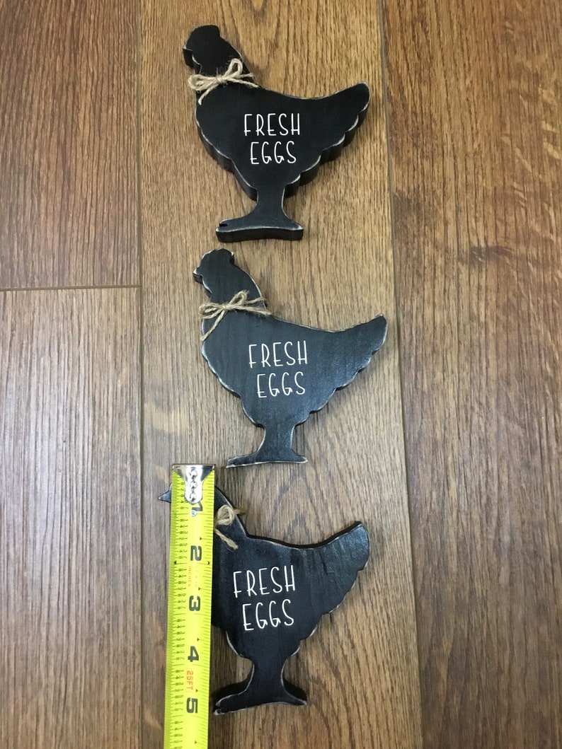 Mini Wood Chicken Tiered Tray - Etsy