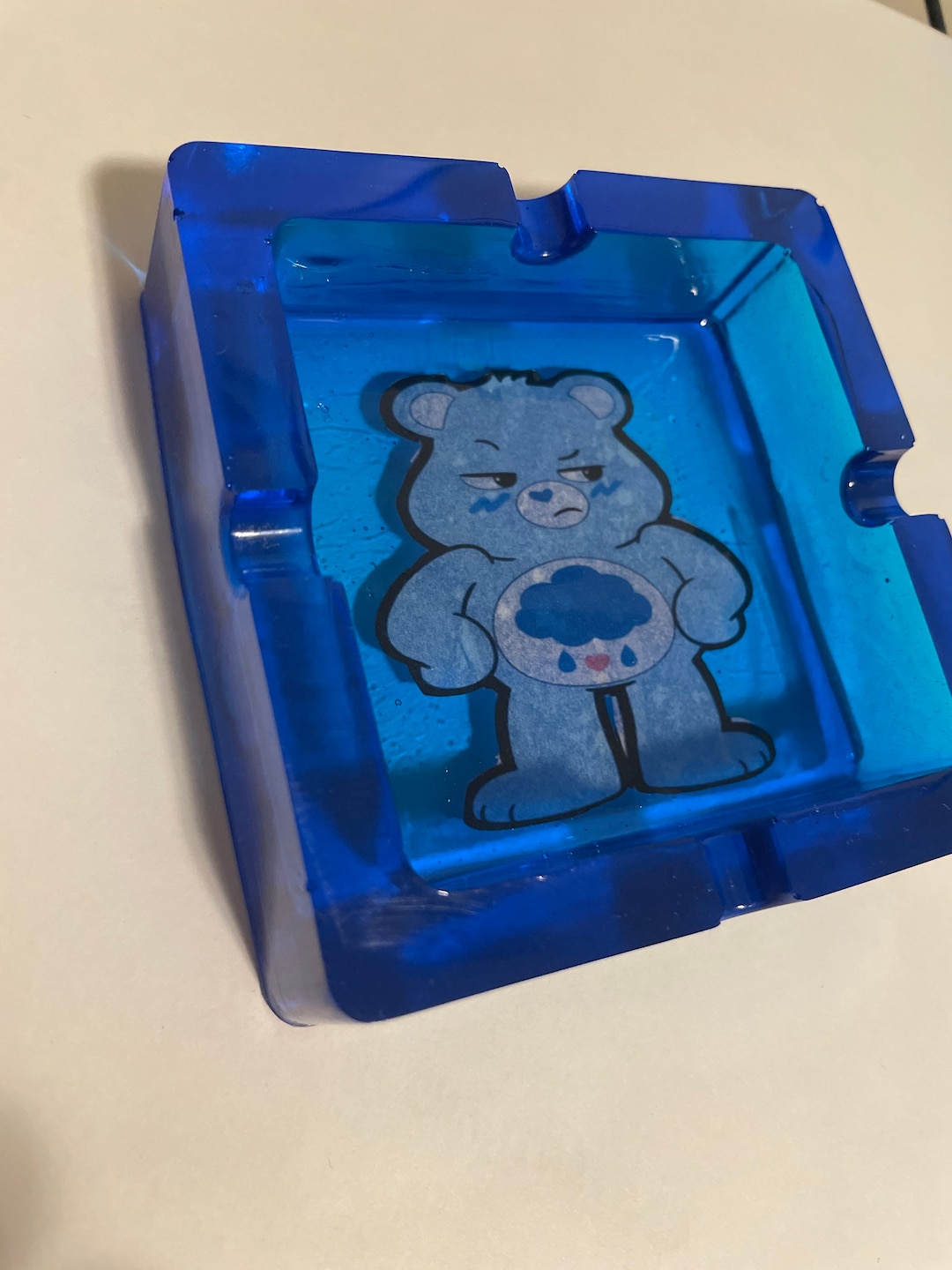 Grumpy C-bear Ashtray!!! - Etsy
