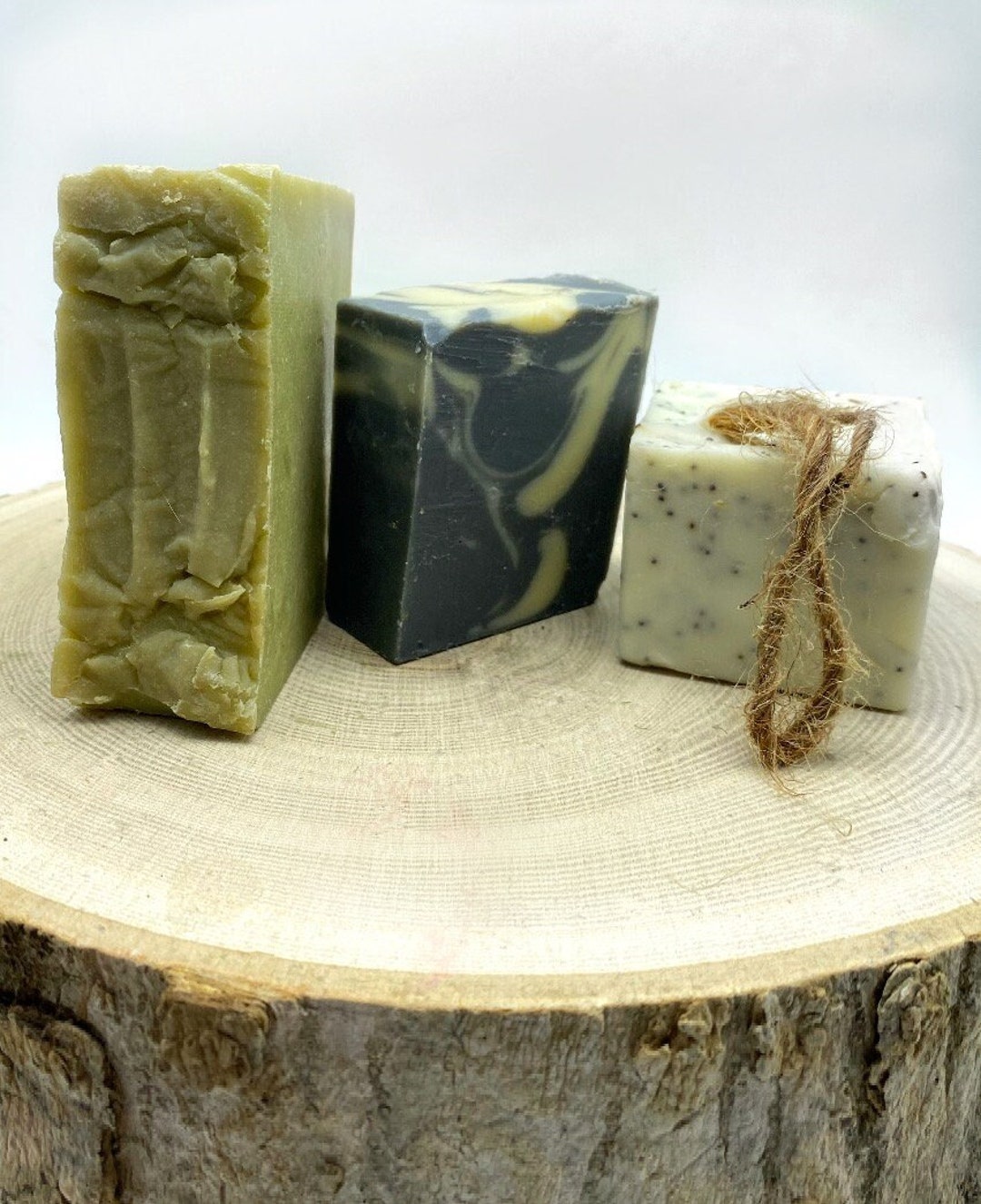 Soap Set of 3/gift Set/nature Lovers Soap/earthy Bars/sugar Scrub ...