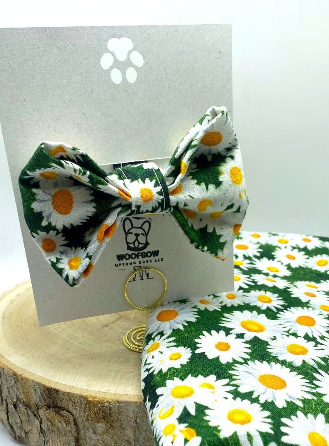Daisy Dog Bow/bow Tie for Dog/cat/pets/over the Collar Bow/ 5 Sizes ...