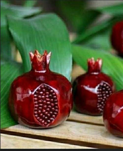 Big Sized Handcrafted Wooden Pomegranate Gift Made in Armenia ...