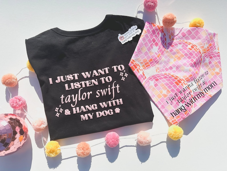 Taylor Swift Dog Bandana Taylor Swift Dog Bandana Matching - Etsy