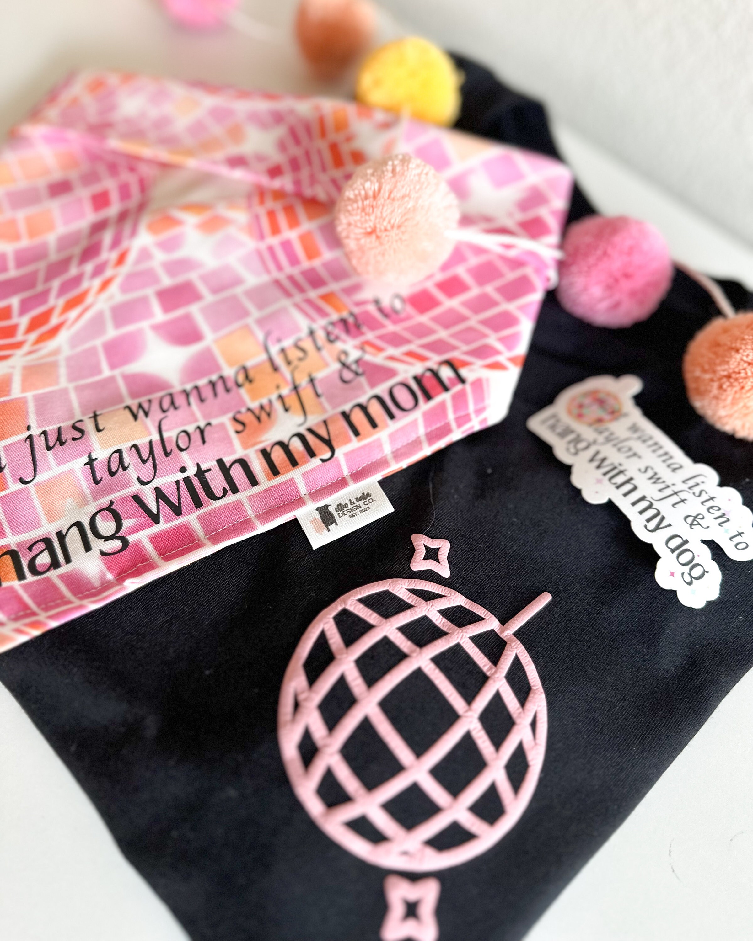 Taylor Swift Dog Bandana, Taylor Swift Dog Bandana Matching Set, Dog ...