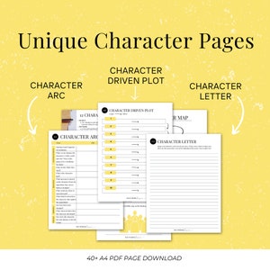 Character Development Workbook With 100 Prompts and Questions Character ...