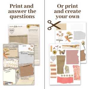 Printable Author Vision Board PDF | Get Focused and Motivated to Write ...