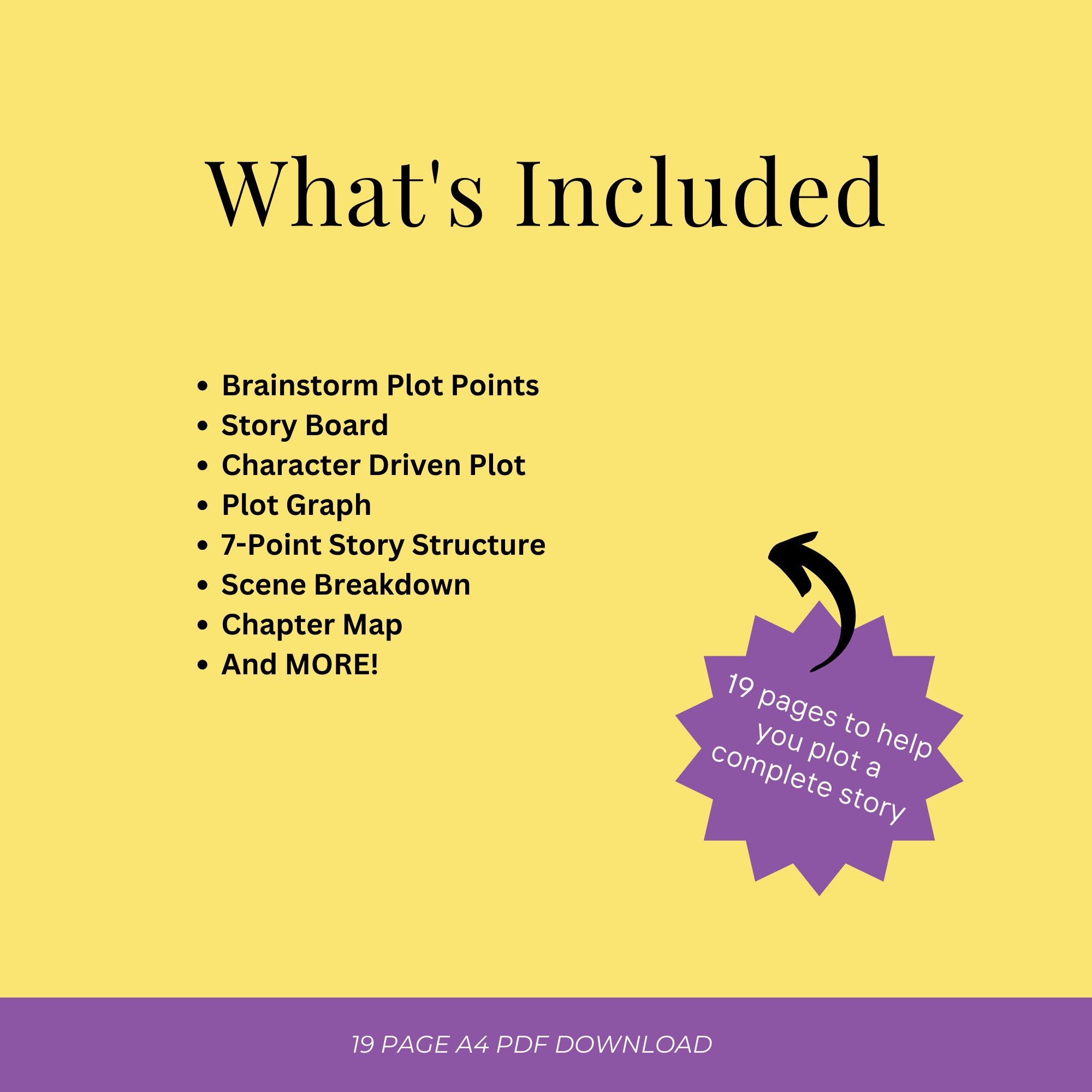 7 Point Story Structure | Plot | Writing | Book | Story | Structure ...