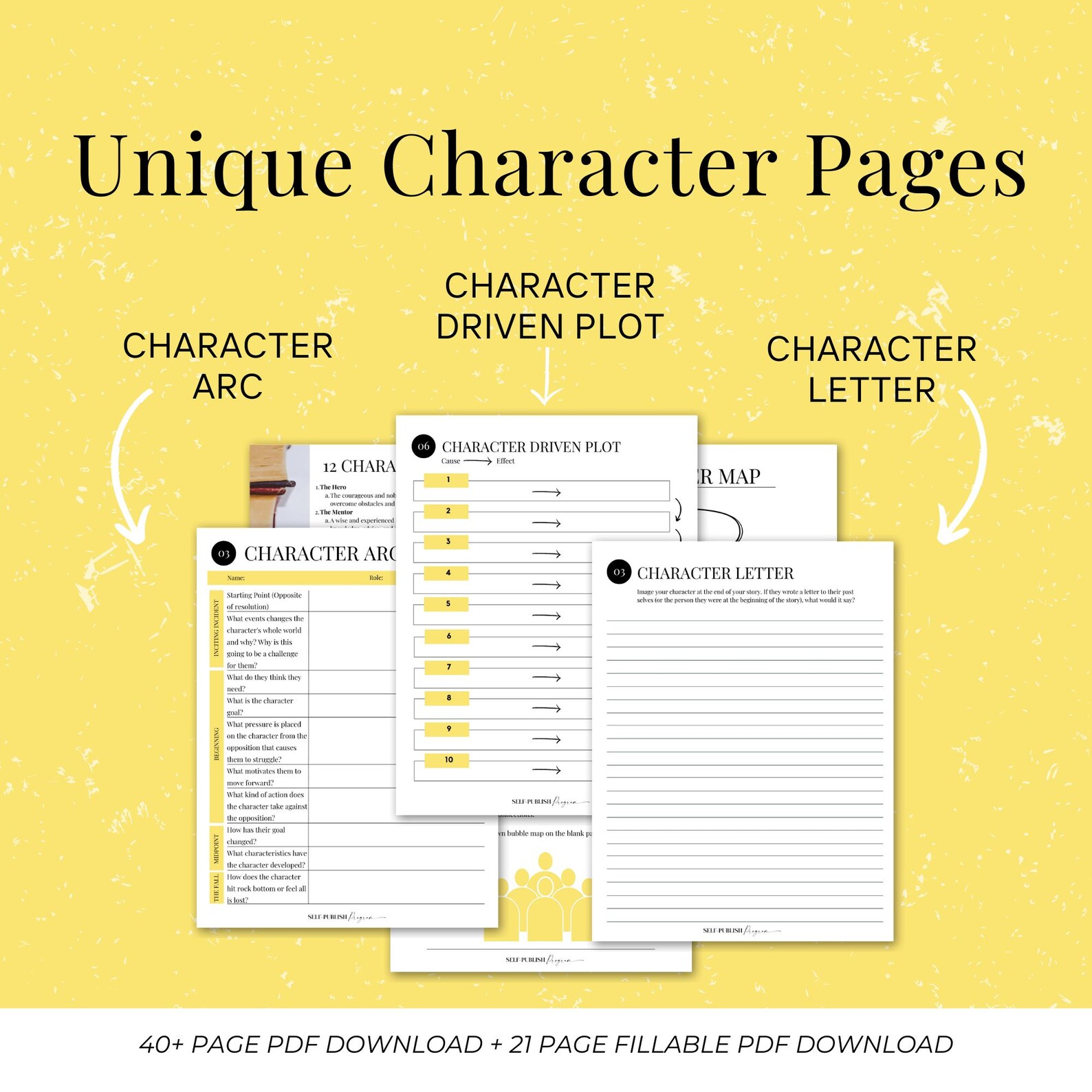 Character Development Workbook With 100+ Prompts and Questions ...