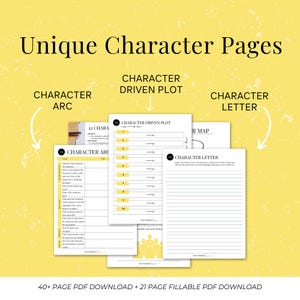 Character Development Workbook With 100+ Prompts and Questions ...