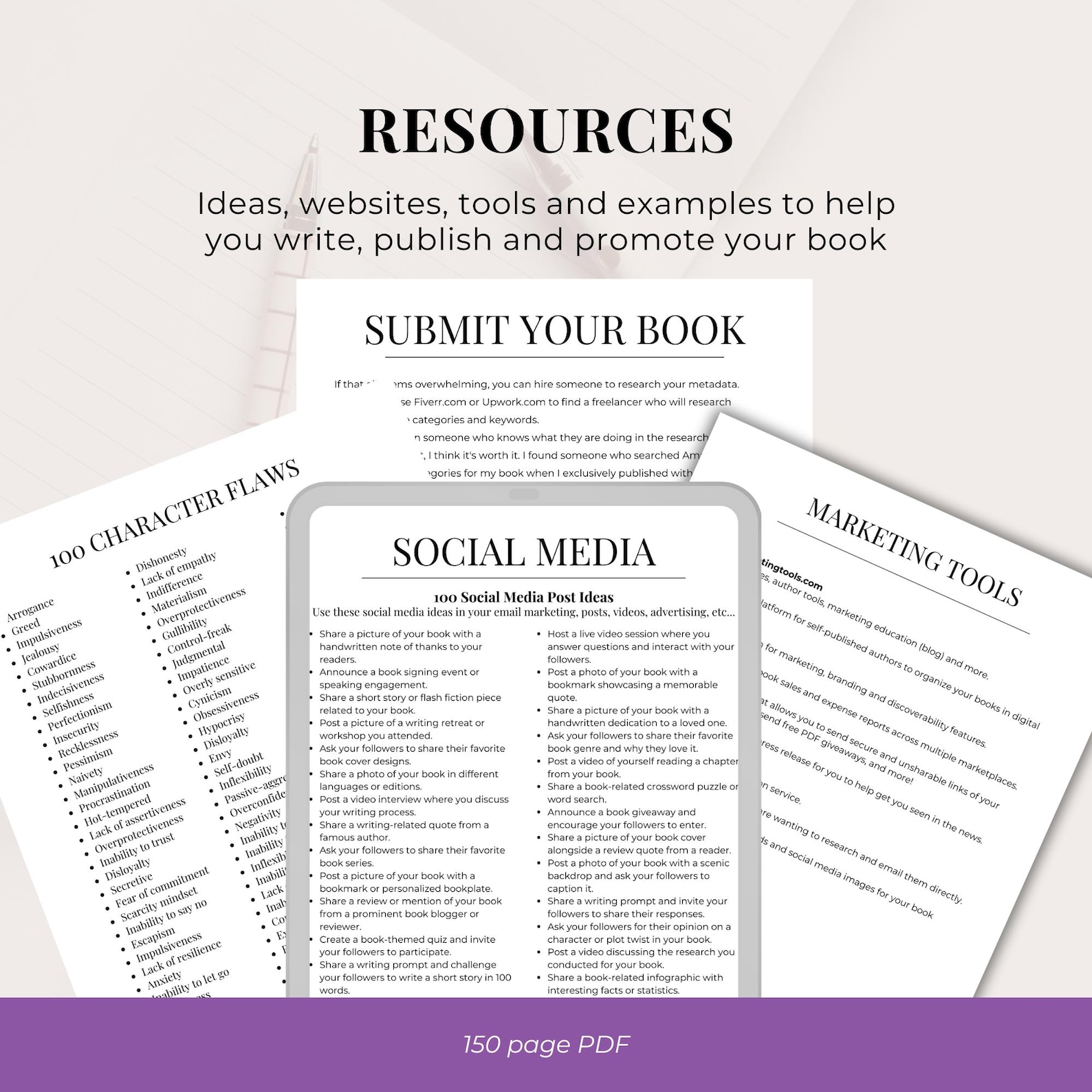 Become an Author Guide to Write, Self-publish, and Market Books - Etsy