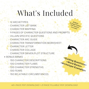 Character Development Workbook With 100+ Prompts and Questions ...