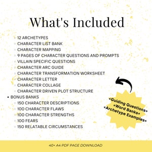 Character Development Workbook With 100 Prompts and Questions Character ...