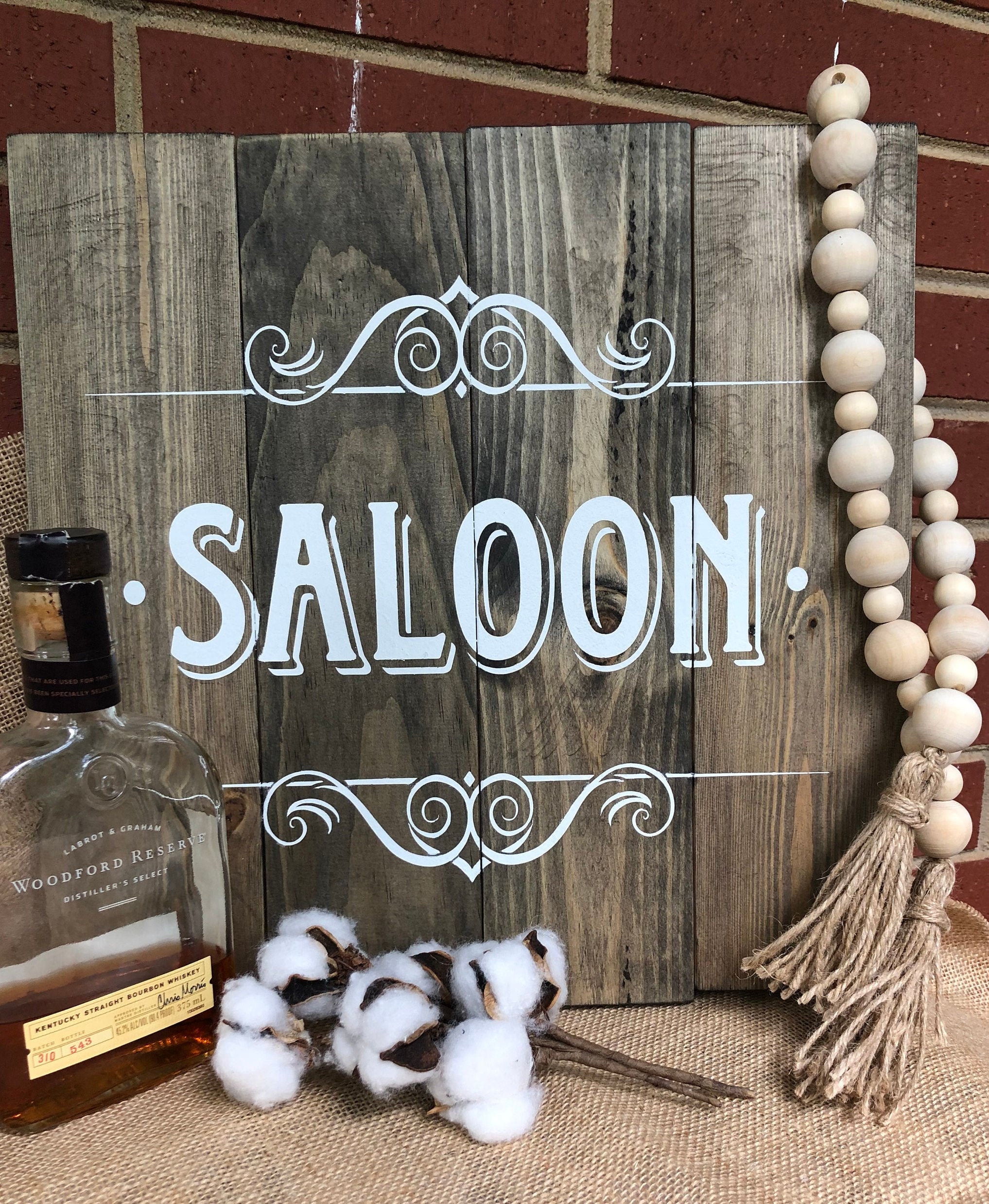 Western/rustic Saloon Sign - Etsy