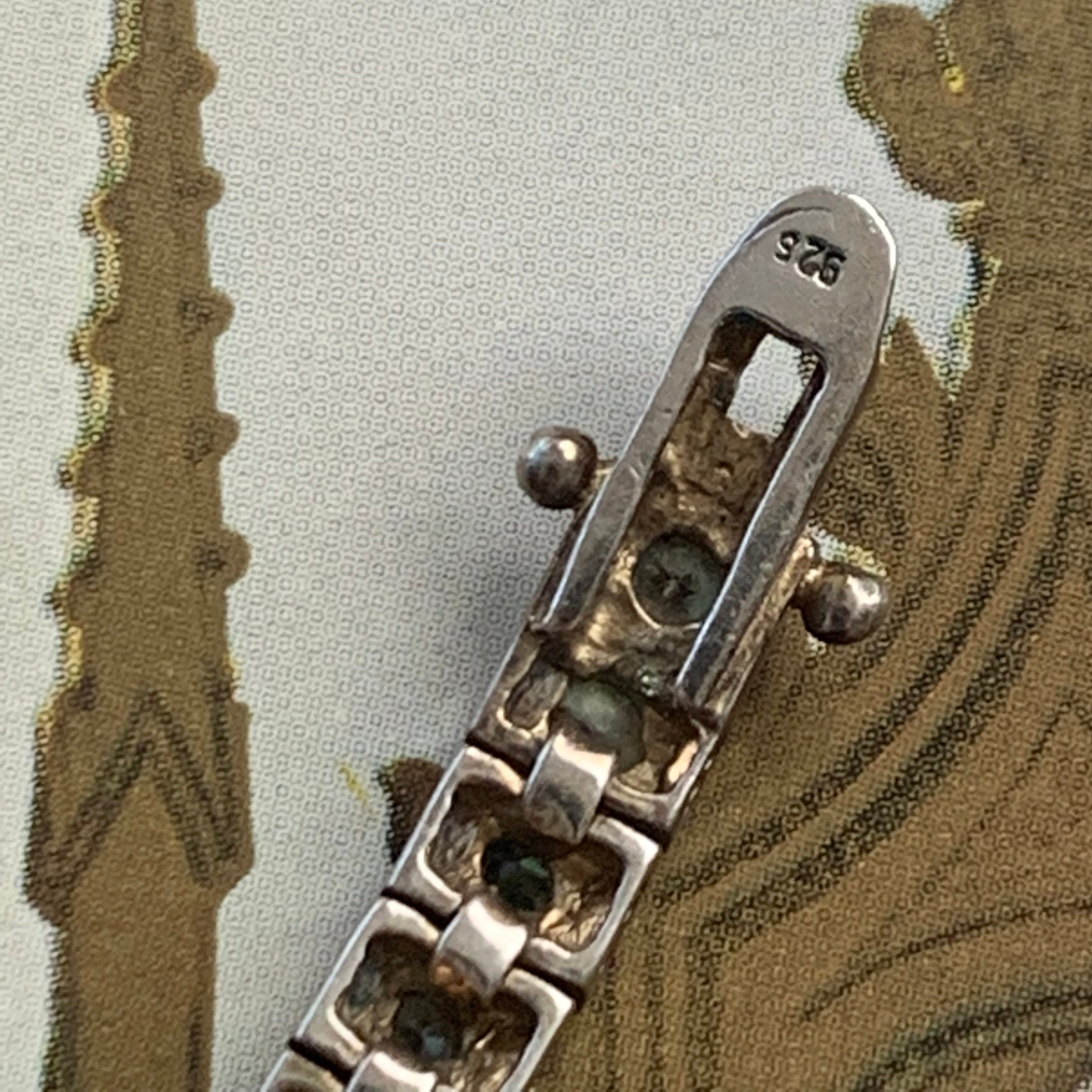 Vintage Mark 925 Bracelet Sterling Silver X1373 | Etsy