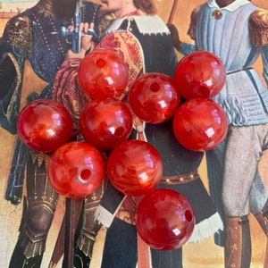 Vintage 9 Large Plastic Beads Jewelry Beads X1377 - Etsy