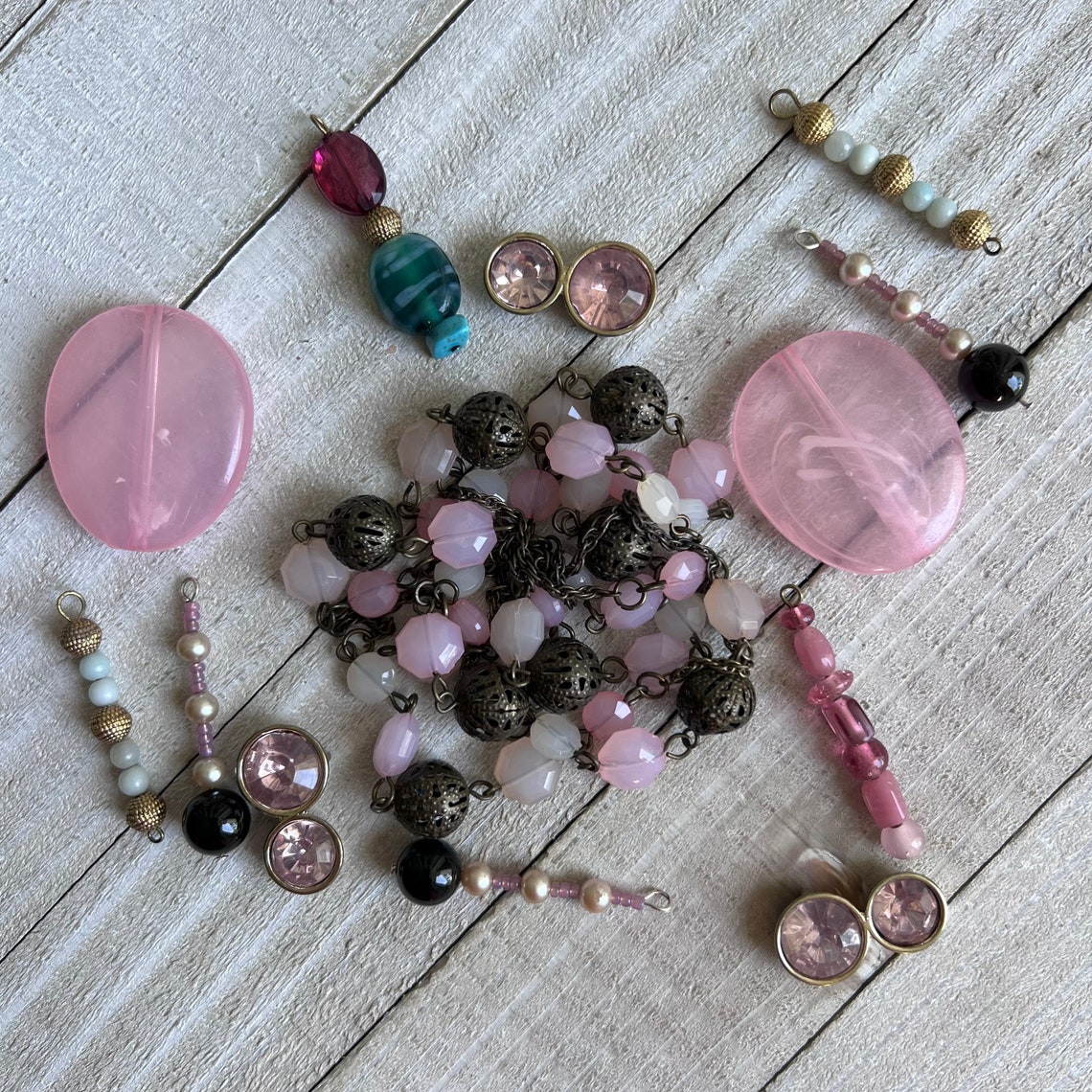 Upcycle Repurpose Design Art Craft Broken Jewelry Destash - Etsy