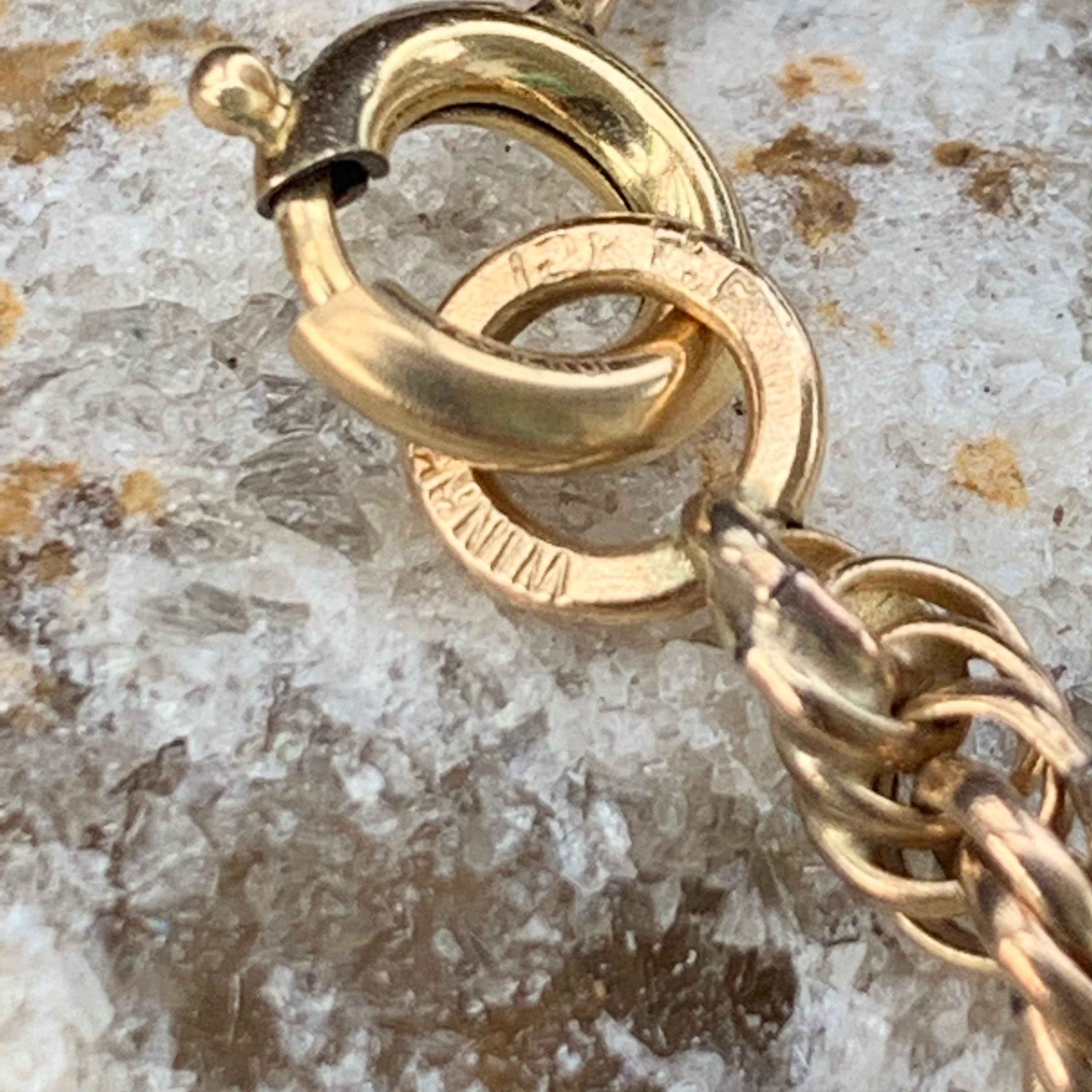 Vintage 12K Gold Filled Winard Necklace X2317 - Etsy Australia