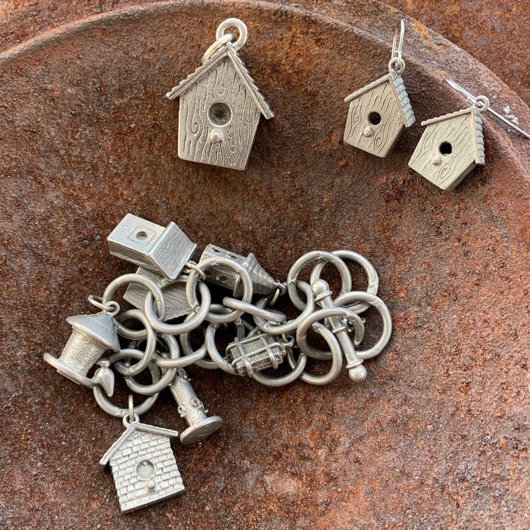 Vintage | JIM CLIFT Pewter | 3pc Pendant Earring Bracelet | X2010 - Etsy