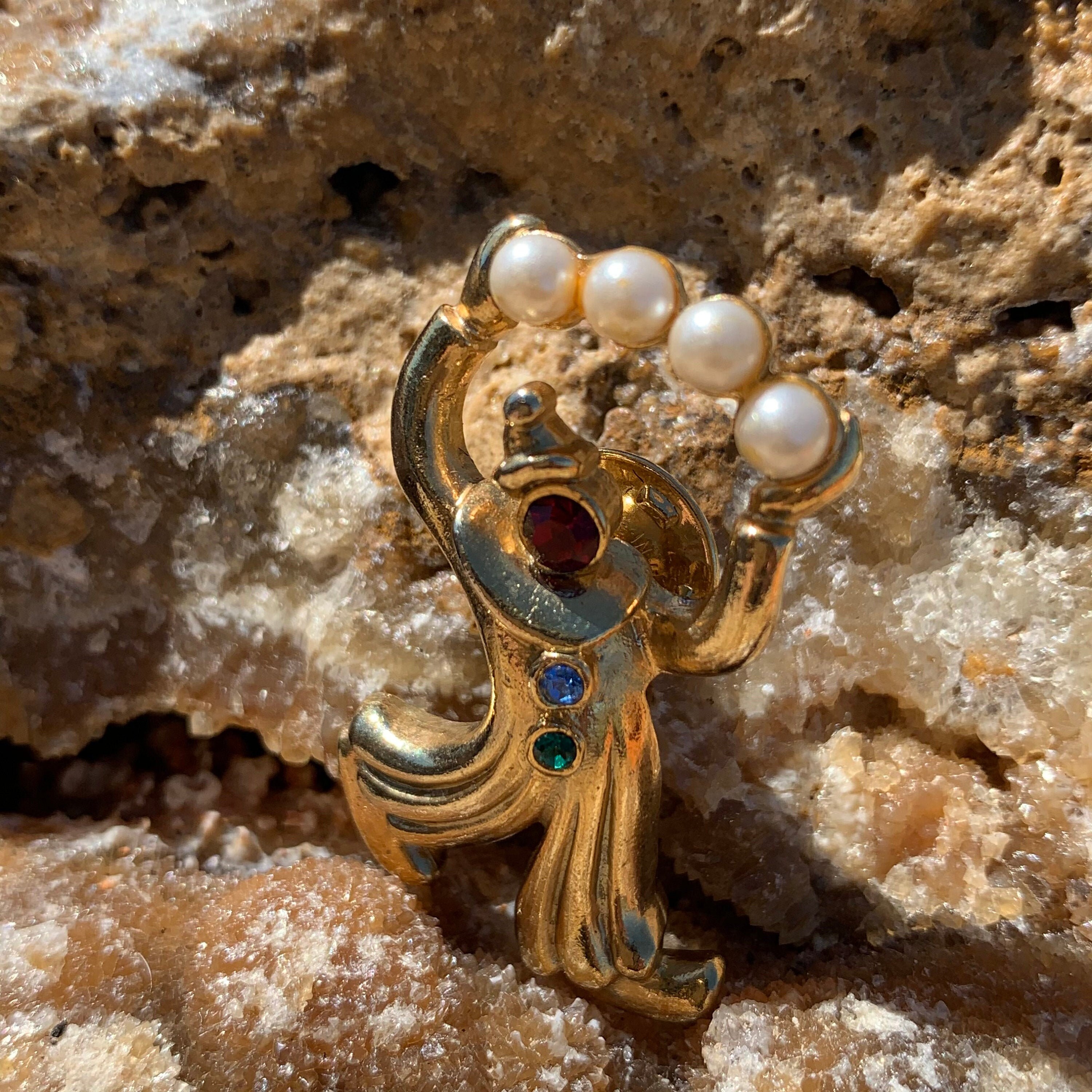 Vintage JJ Signed Pin X2123 | Etsy