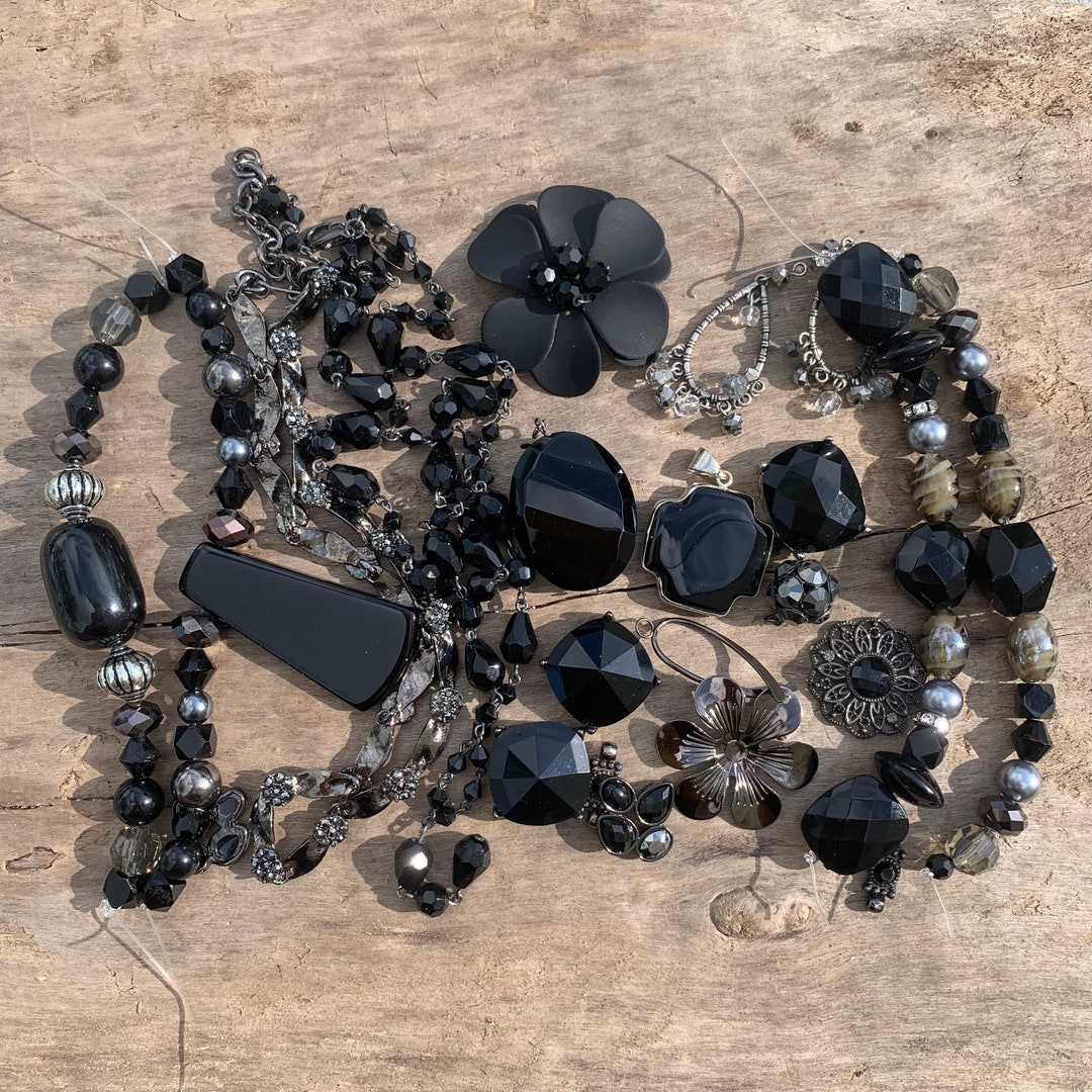 Upcycle Repurpose Design Art Craft Broken Jewelry Destash Making ...