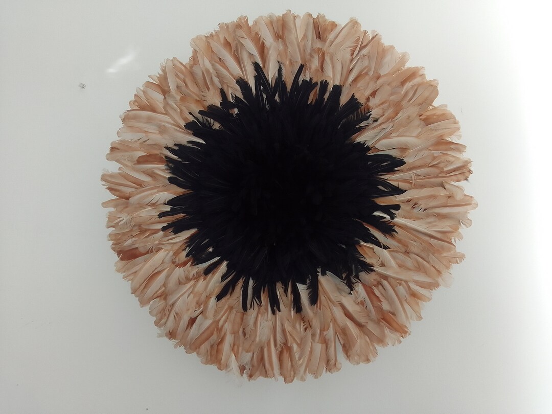 Juju Hat Black Outline Beige 60 Cm - Etsy
