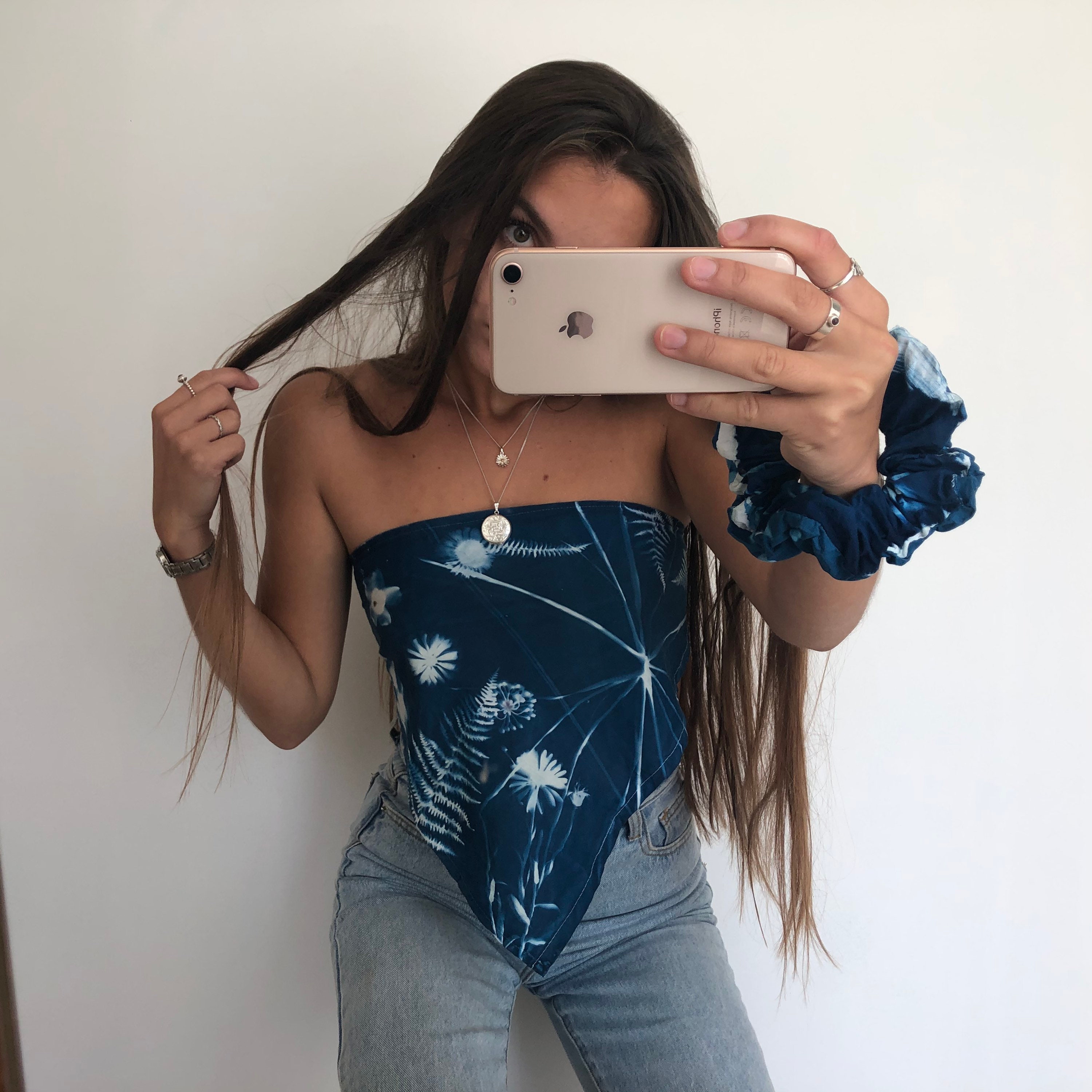 Triangular Tie up Top - Etsy