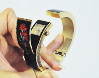 Hidden Watch Bracelet | Etsy