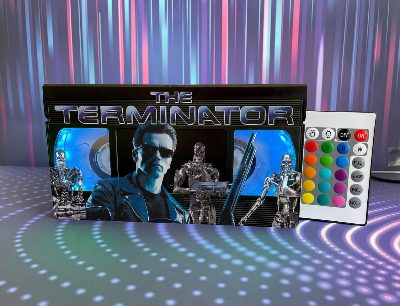 VHS Lamp VHS Lamp 80s 90s Pick Your Own Movie Night Light Lamp | Etsy