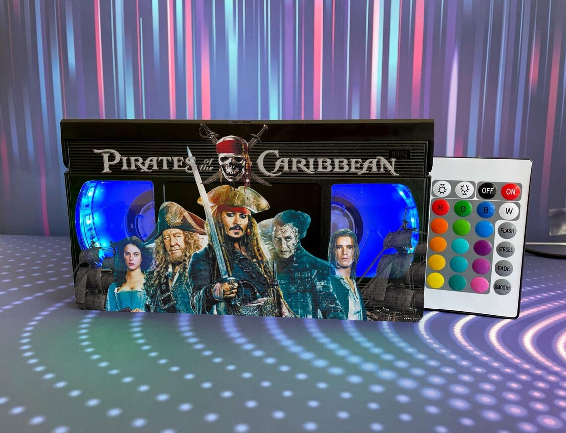 VHS Lamp VHS Lamp 80s 90s Gift Vhs Lamp Night Light Lamp - Etsy