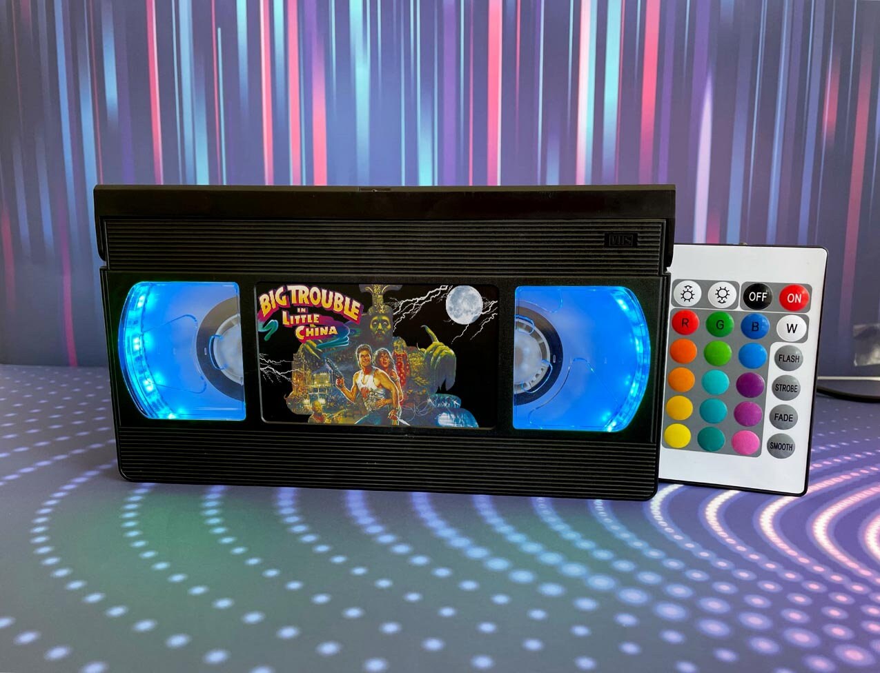 Retro Vhs Lampvhs Lamp VHS Lamp 80s 90s Table Lamp TV - Etsy