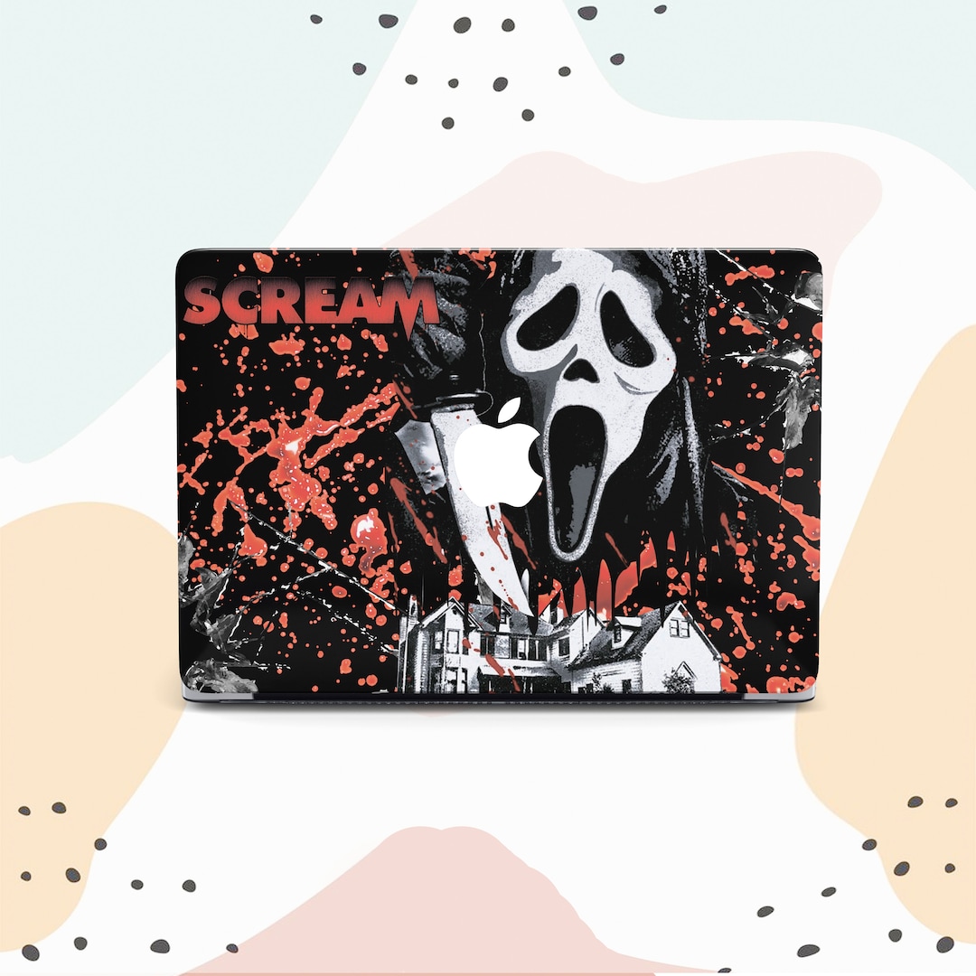 MacBook Case, Horror Movie Cover, Air 11 13 15 M1 M2 2018-2023, Retro ...