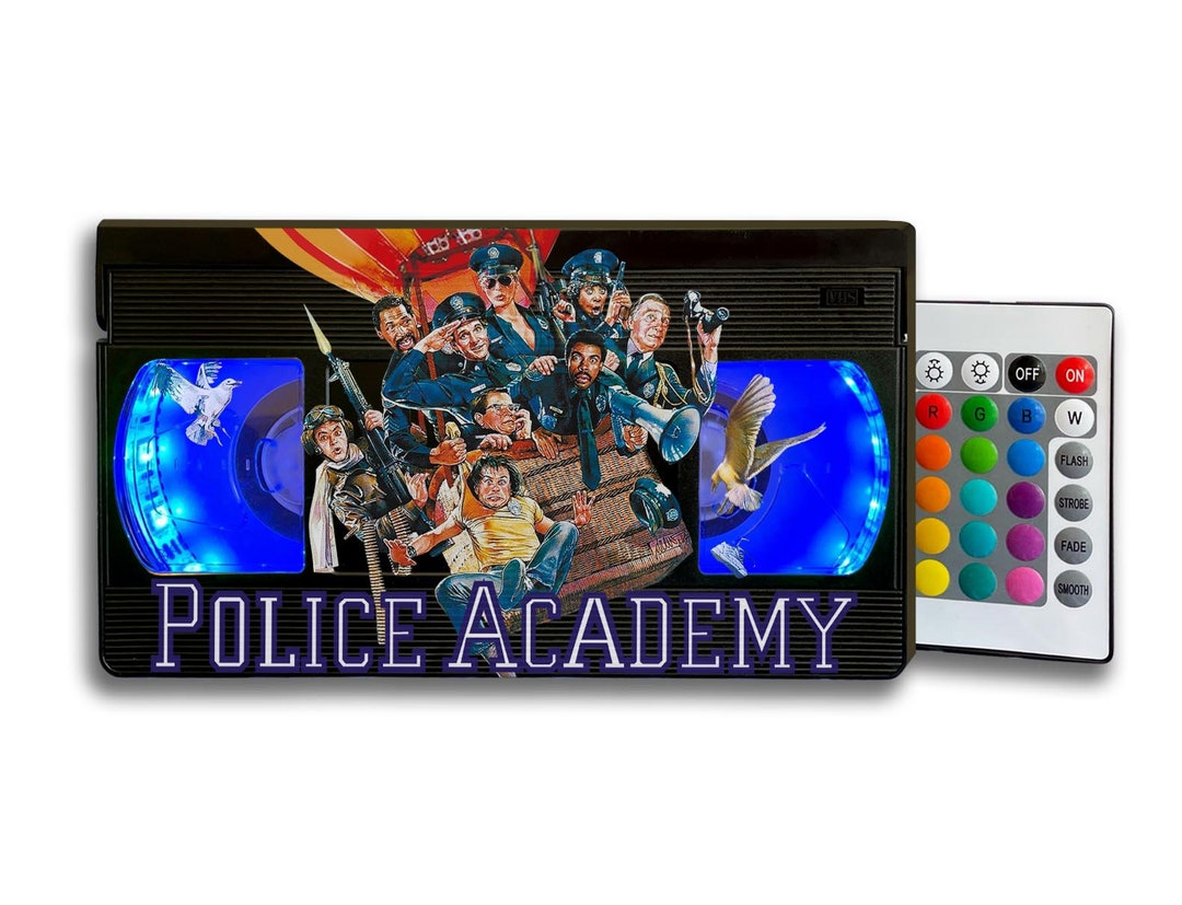 VHS Lamp, Retro VHS Lamp, Lamp Tapes 80s 90s, Night Light Lamp, Table ...