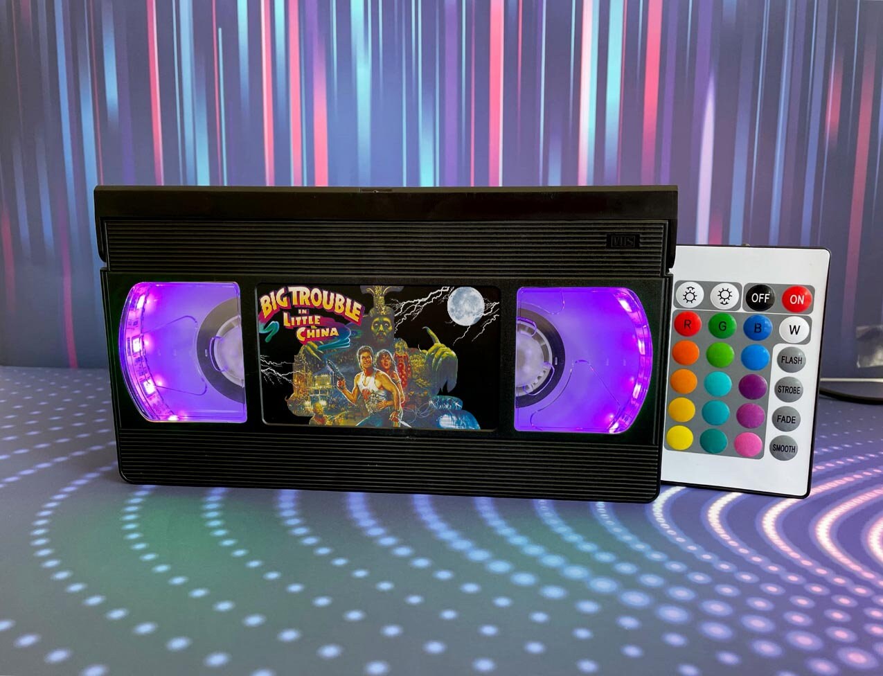 Retro Vhs Lampvhs Lamp VHS Lamp 80s 90s Table Lamp TV - Etsy