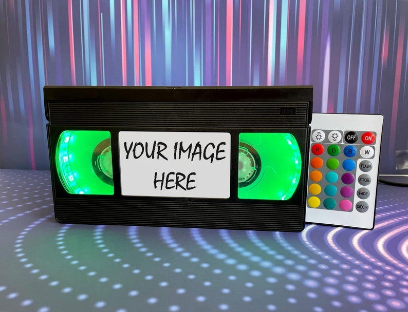 Personalized Vhs Lamp Wedding Party VHS Lamp Custom Made VHS - Etsy