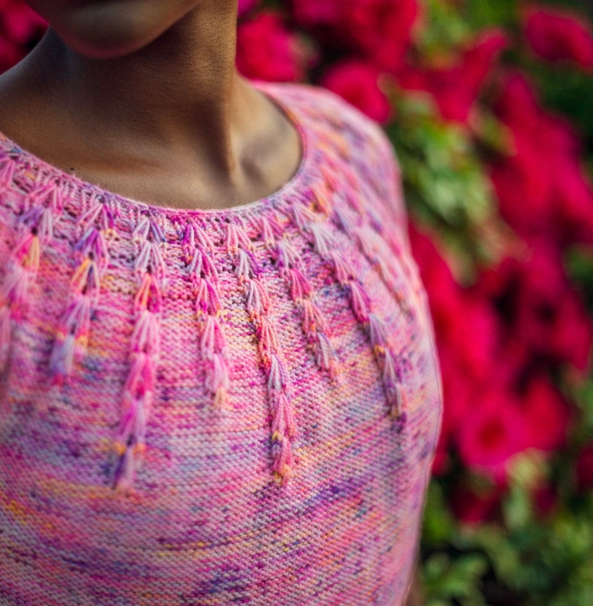 KNITTING PATTERN** Summer Sorrel, Short-sleeved Tee, Wide-neck Top ...