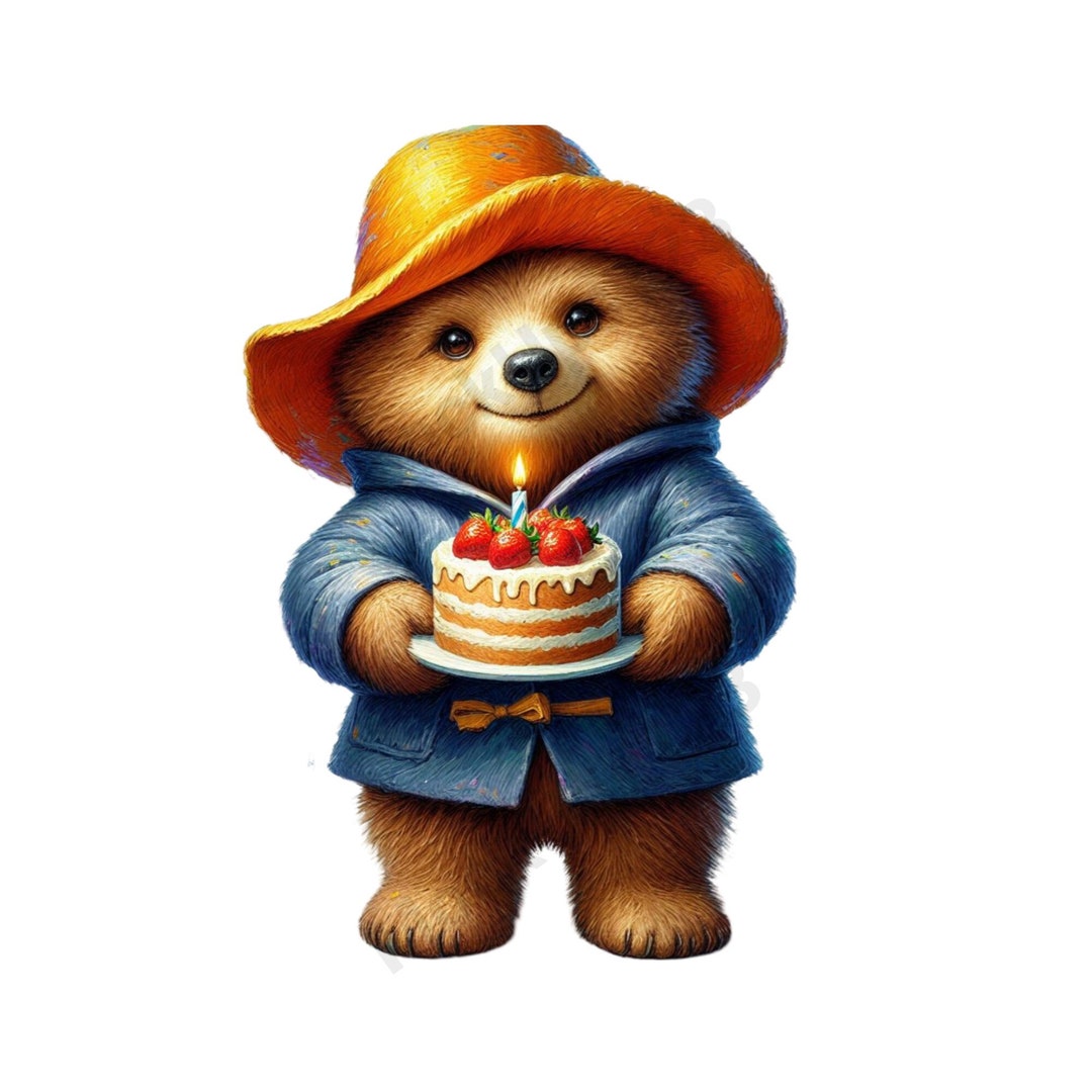 Paddington Bear Art, Paddington, Nursery Art, Childrens Art, Clip Art ...