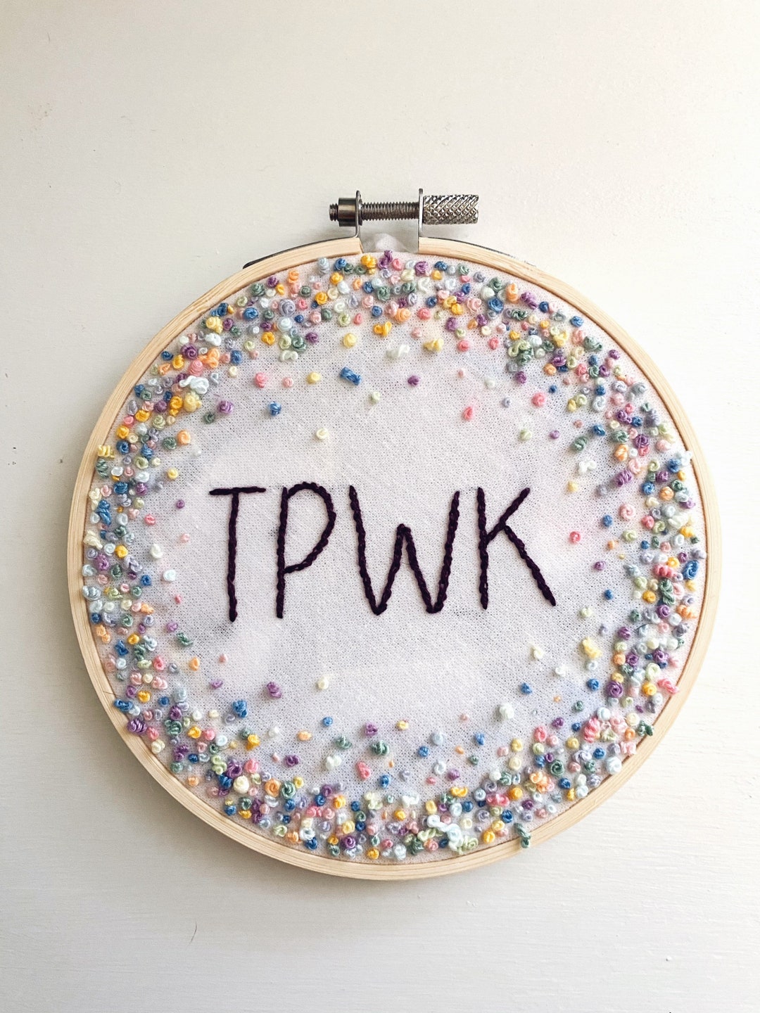 TPWK Embroidery Art | Hand Embroidery Art | Harry Styles Embroidery Art ...
