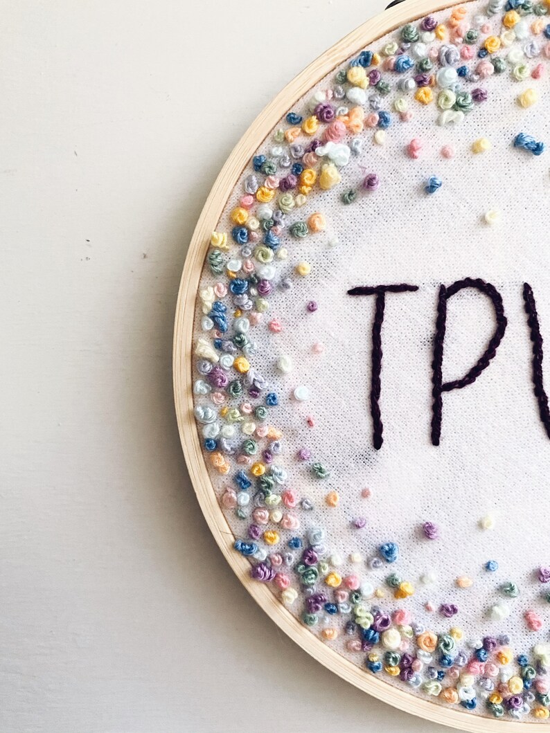 TPWK Embroidery Art | Hand Embroidery Art | Harry Styles Embroidery Art ...