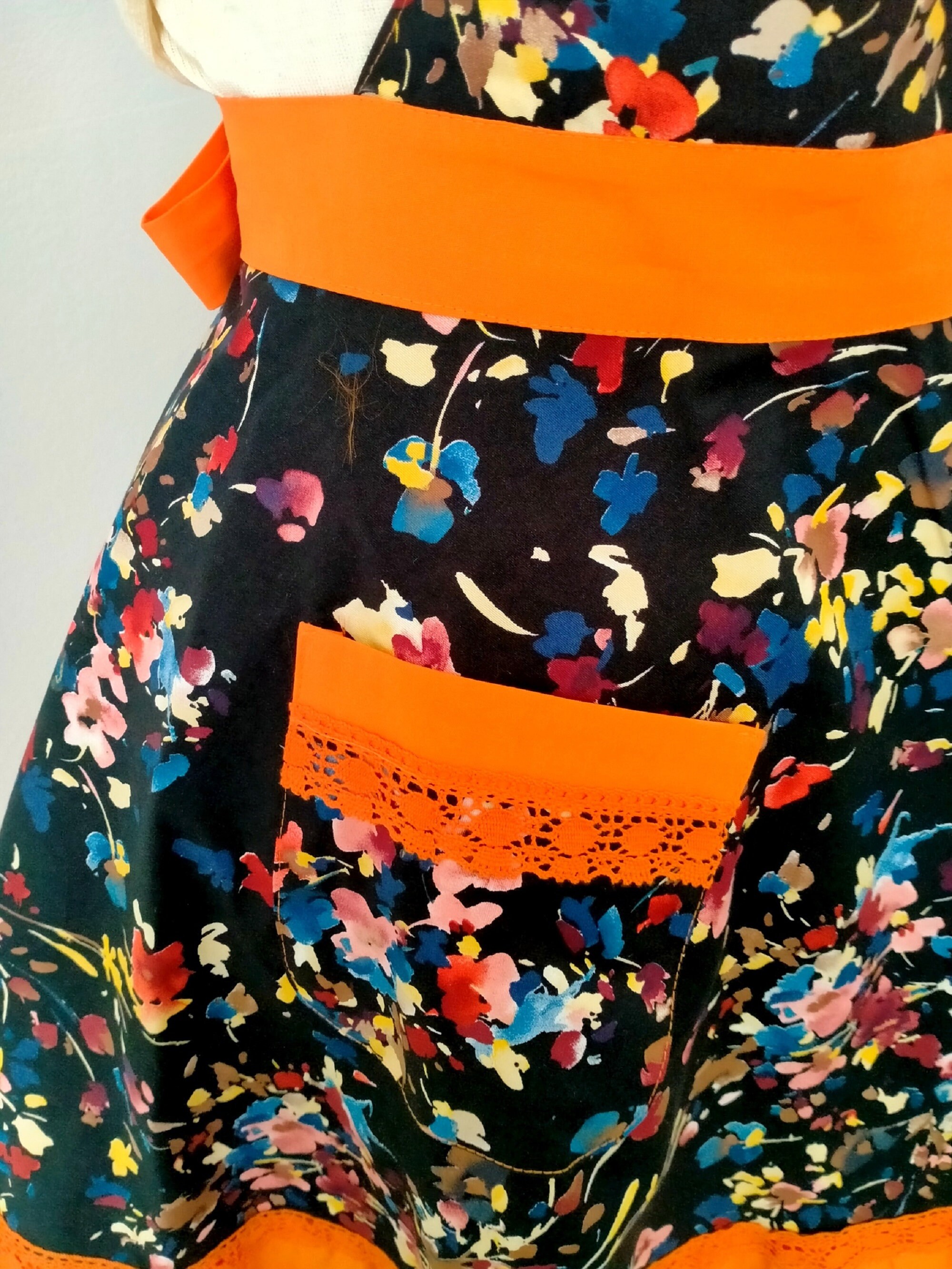 Apron Dress Full Apron 1950s Apron Retro Apron | Etsy