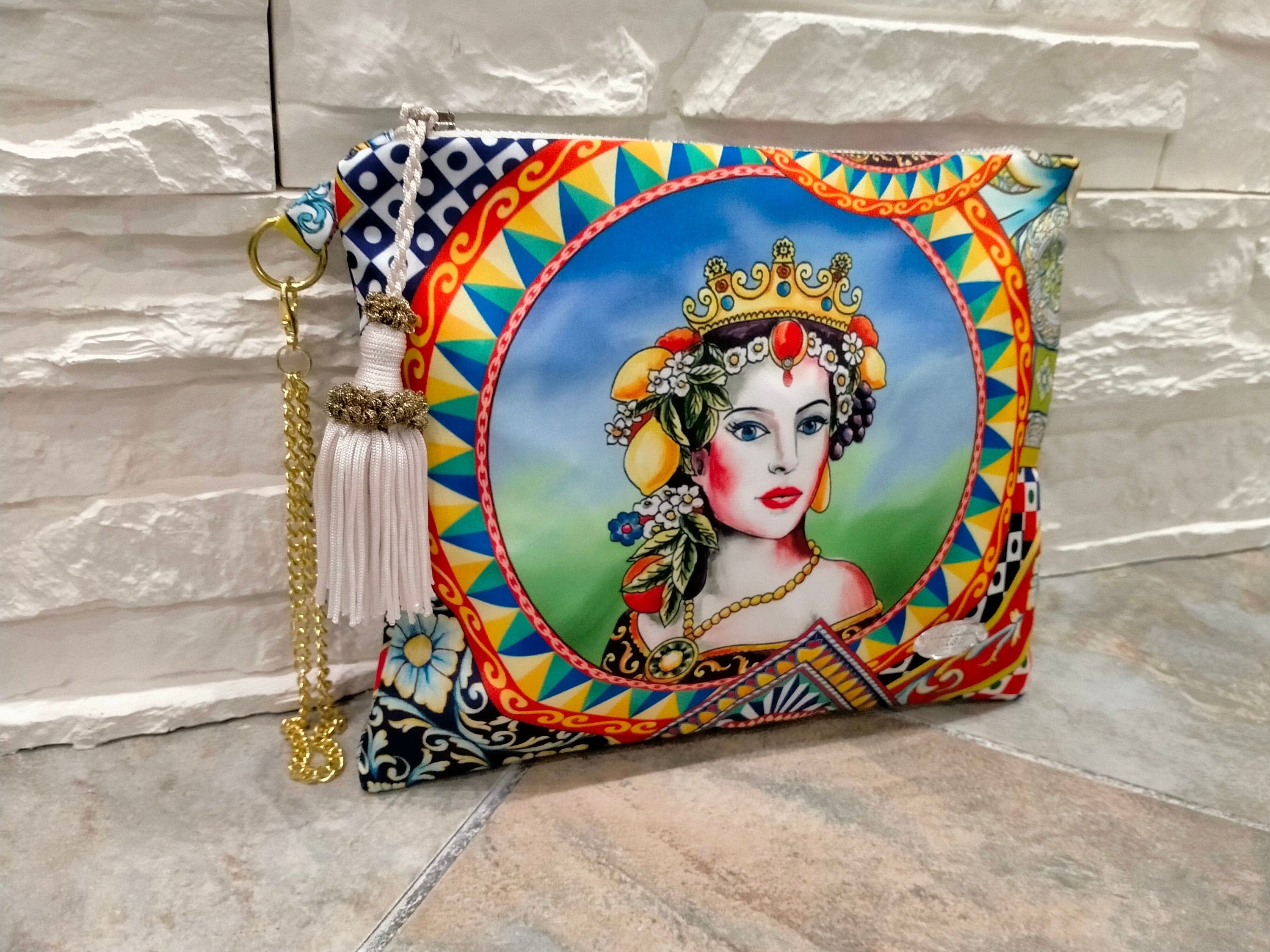 Sicilian purse sicily bag sicilian bag luxury bag | Etsy