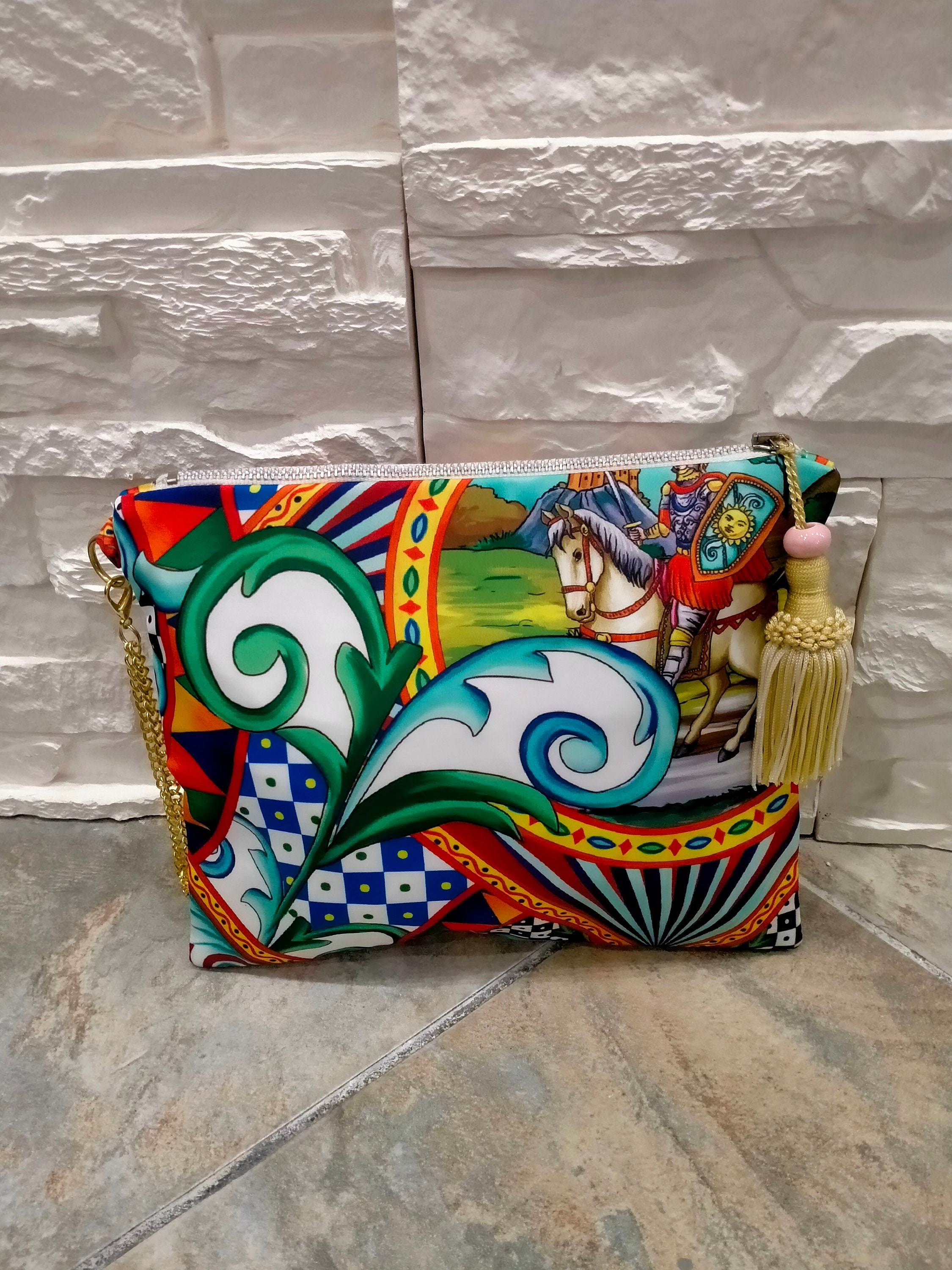 Sicilian purse sicily bag sicilian bag luxury bag | Etsy