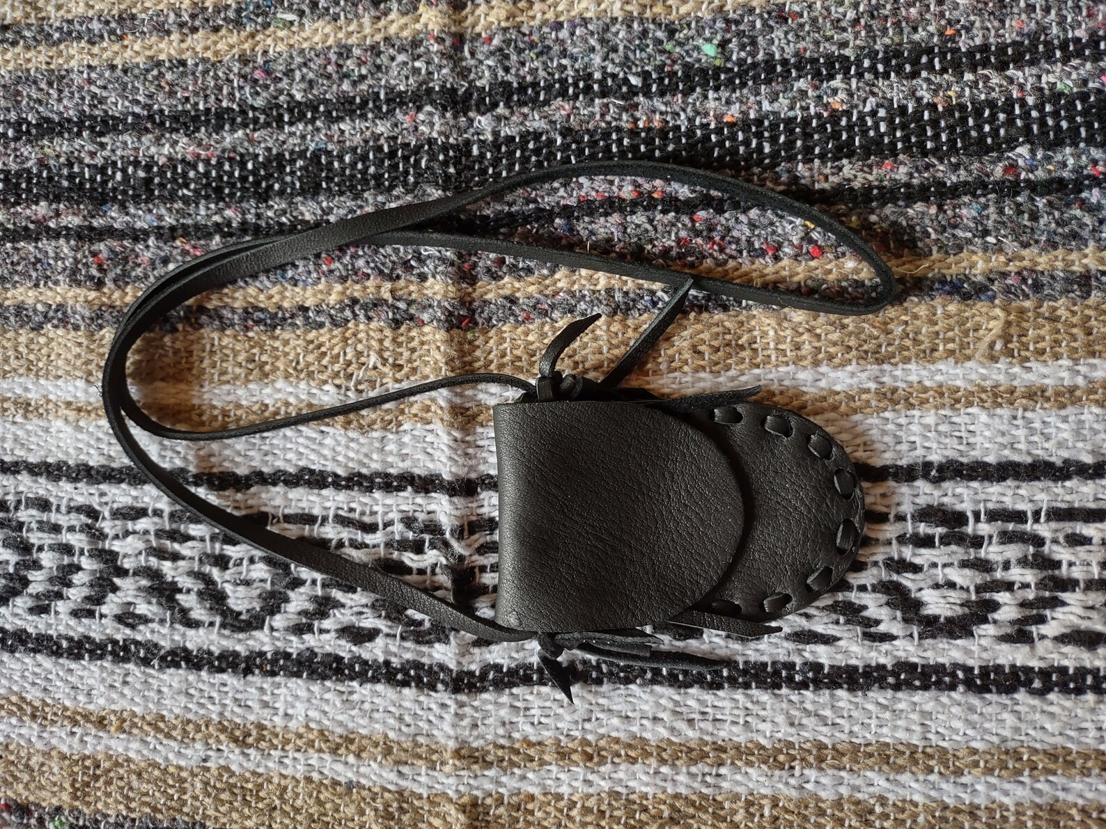 Deer Skin Neck Bag - Etsy
