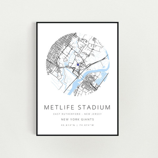 Metlife Football Stadium Svg - Etsy