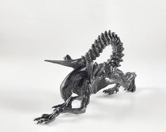 Alien Resin Statue - Etsy