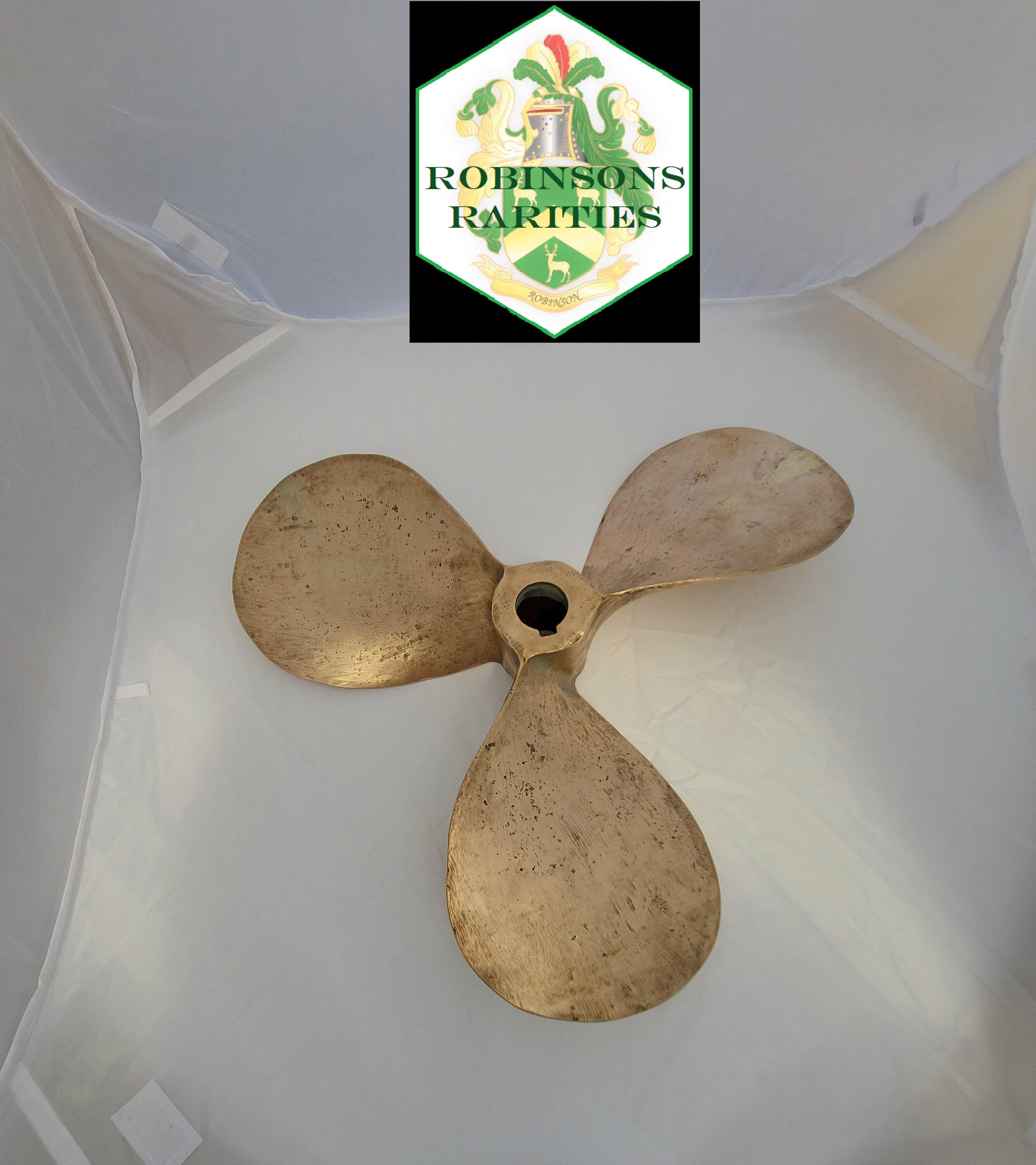 Brass Propeller for sale | Only 4 left at -75%