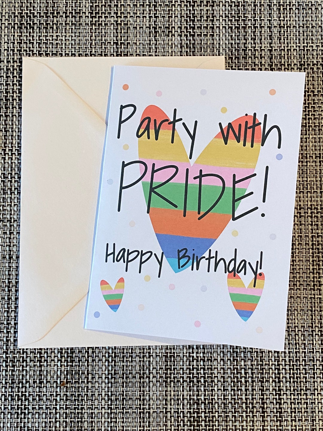 A6 LGBTQ Birthday Card, LGBT Birthday Card, Gay Birthday Card, Lesbian ...