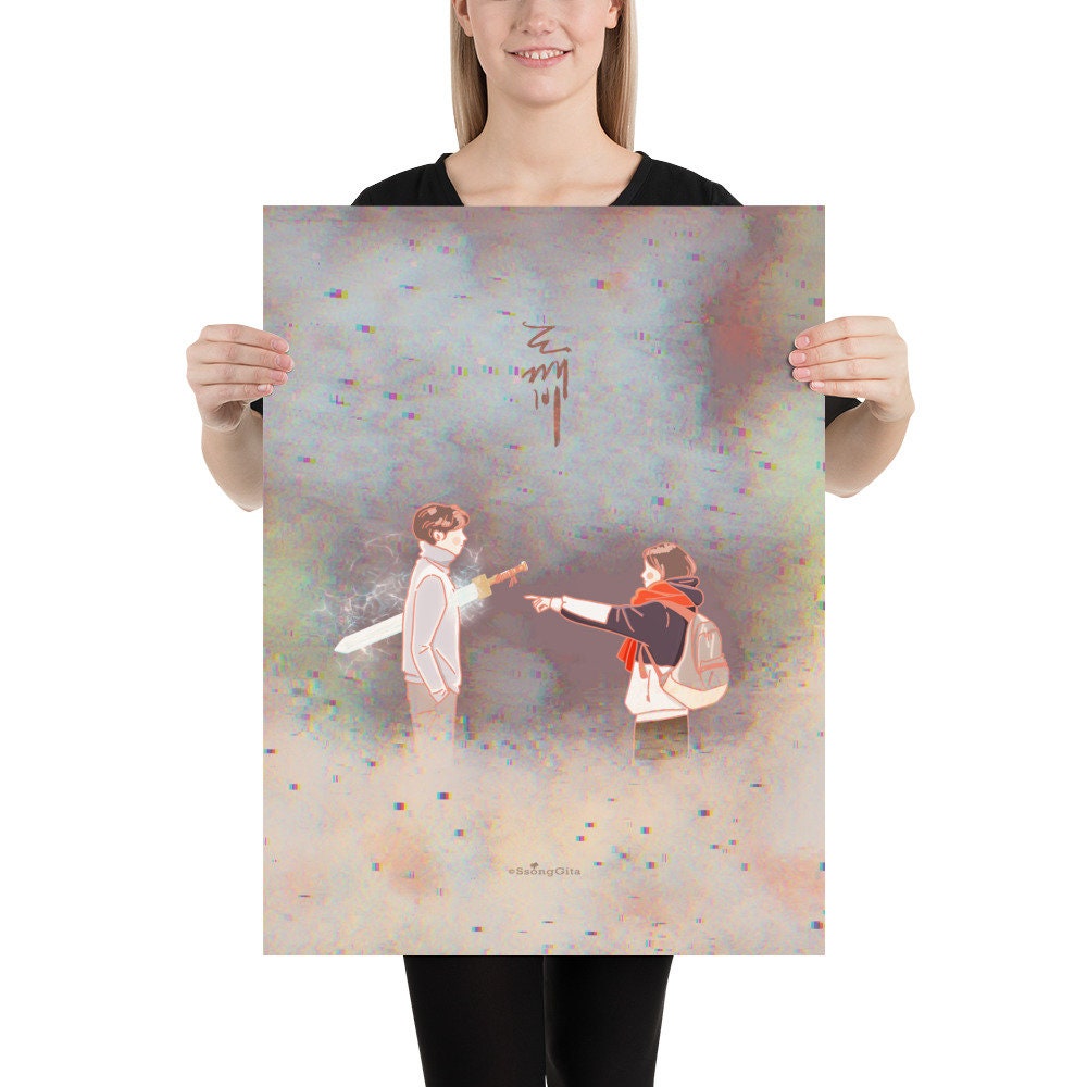 Goblin K-drama Illustration Art Poster - Etsy